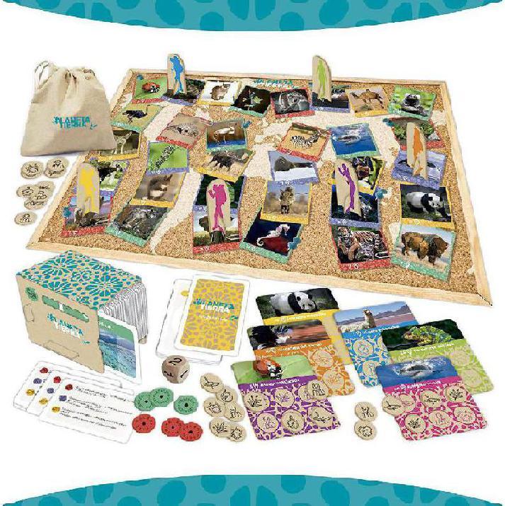 Juego De Mesa Familiar - Planeta Tierra, Educa — DidactiJuegos